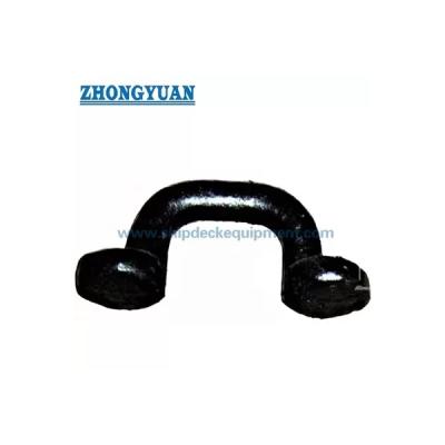 China Forged Marine Oval Eyeplate for Rope Terminal & Shackle Connections | JIS F 3410-1999 Type E for sale