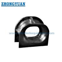 China ISO 13729:2020 Type A Closed Chock for Ship Mooring & Towing | Deck-Mounted Cast Steel for sale