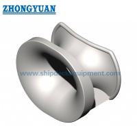 China Bulwark Mounted Panama Chock | DIN 81915 Form A Cast Steel Rope Guide for Ship Towing for sale