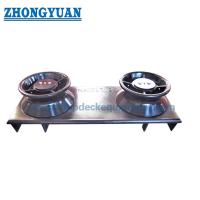 China Shipside Two-Roller Fairlead with Welded Seat | ISO 13767 for Ship Mooring for sale