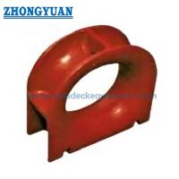 China Deck-Mounted Cast Steel Mooring Chock for Ship Mooring & Towing | ISO 13713:2020 Type A for sale