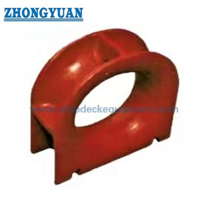 China Deck-Mounted Cast Steel Mooring Chock for Ship Mooring & Towing | ISO 13713:2020 Type A for sale