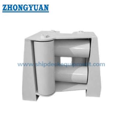 China Five-Roller Universal Fairlead with Upper Roller | Shipside Rope Guide for Mooring and Towing, CB/T 3062 Type for sale