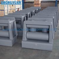 China Four-Roller Universal Fairlead with Upper Roller | ISO 13733 Type 4R for Ship Mooring for sale