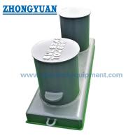 China Welded SteelWelded Steel Double Bitt Bollard with Wide Base Plate | ISO 13795 Type B for Ship Mooring and Towing for sale