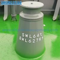 China Single-Roller Pedestal Fairlead with Cleat | Ship Mooring and Towing Line Guide (CB/T 436 Type B) for sale