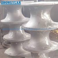 China JIS F 2030 Type A Single Point Mooring Chock | Oval Bow Bulwark Rope Guide for sale