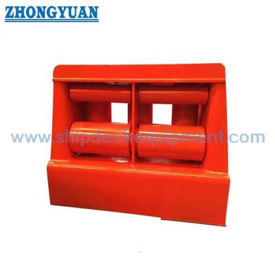 China Seven-Roller Universal Fairlead with Upper Roller for Ship Mooring | ISO 13733:2020 Type 7R for sale