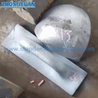China Cast Steel Barge Corner Plate | ASTM A27 Grade 70-36 Marine Hull Corner Fitting for sale