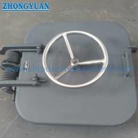 China Quick-Action Weathertight Steel Hatch Cover | CB/T 3728 Type C for Ship Deck Access for sale