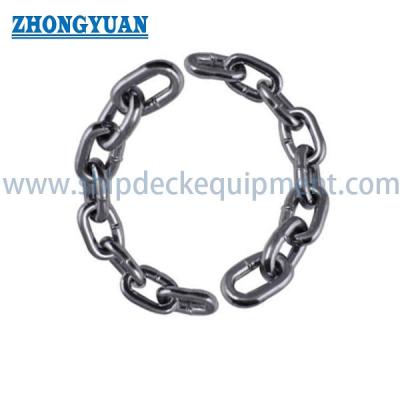 China DIN 5685 Welded Round Steel Chain | Short-Link and Long-Link General-Purpose Chain for sale