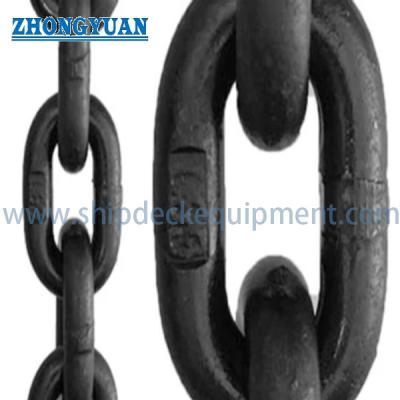 China British Standard Long Pitch Link Chain | Cranked Link Chain for Industrial & Marine Applications for sale
