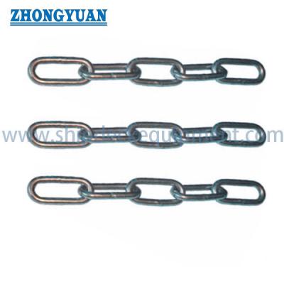 China DIN 763 Long Link Chain | Tested Non-Calibrated German Standard Chain for Marine and Industrial Use for sale