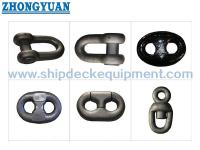 China Forged and Cast Steel Anchor Chain Accessories for Marine Anchoring and Offshore Mooring Systems for sale