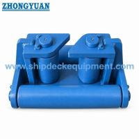 China Open Type Four-Roller Marine Fairlead for Engineering Vessels | CB 3015-1983 Type A Lower Horizontal Roller Arrangement for sale