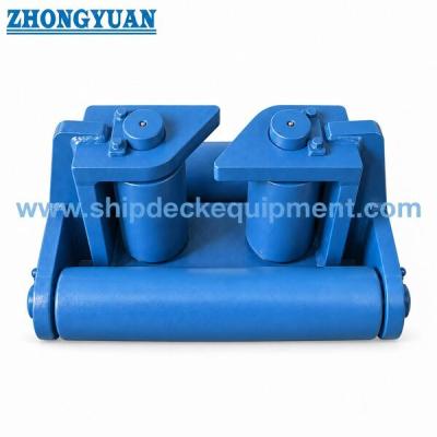 China Open Type Four-Roller Marine Fairlead for Engineering Vessels | CB 3015-1983 Type A Lower Horizontal Roller Arrangement for sale