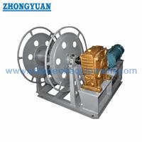 China 26–32 mm Electric Steel Wire Rope Storage Reel | CB 3048 Type A Single Drum Electric Reel for sale