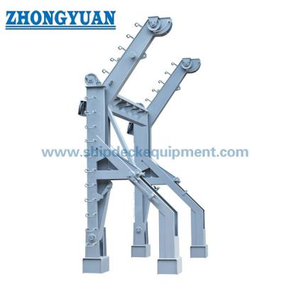 China Gravity Luffing Arm Lifeboat Davit Series for sale