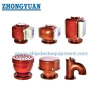 China Welded Type Ballast Water Tank Marine Air Vent Head Marine Pipe Fittings for sale