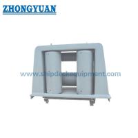 China JIS F 2026 Type A Four Tube Roller Universal Fairleads With Horizontal Rollers Ship Mooring Equipment for sale