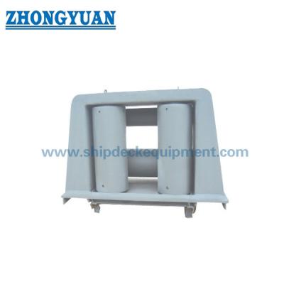 China JIS F 2026 Type A Four Tube Roller Universal Fairleads With Horizontal Rollers Ship Mooring Equipment for sale