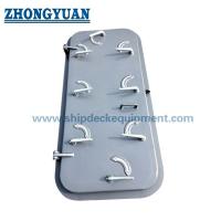 China Steel Weathertight Single Leaf Doors with Dogs Both Side Opening Marine Outfitting for sale