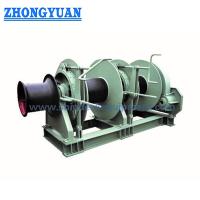 China Electric Hydraulic Mooring Winch Double Drum Single Warping End for sale