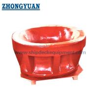 China JIS F 2030 Bulwark Mounted Chock For Single Point Mooring Ship Towing Equipment for sale