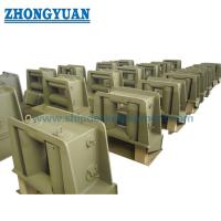China ISO 13733 Type 4R 4 Rollers Universal Fairleads With Upper Roller Ship Towing Equipment for sale