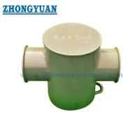 China ISO 13797 Plate Fabricated Pipe Welded Mooring Towing Cruciform Bollards Ship Towing Equipment for sale