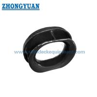 China ISO 13713 Type B Casting Steel Mooring Chock Ship Towing Equipment for sale