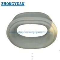 China Marine Bulwark Mooring Chock | Casting Steel Rope Guide with Smooth Radius Edge (CB34 Type A) for sale