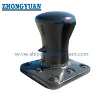 China 20–200T Single Bitt Dock Bollard | Casting Steel & Ductile Iron Marine Mooring Equipment for sale
