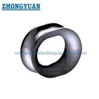 China 200–400mm NS2587 Type A Bulwark Mounted Chock | Welded Mooring Chock for Ship Deck for sale