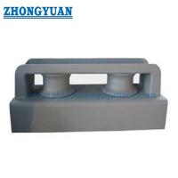 China 150–450 mm Closed Type Two-Roller Shipside Fairlead for Ship Mooring Equipment for sale