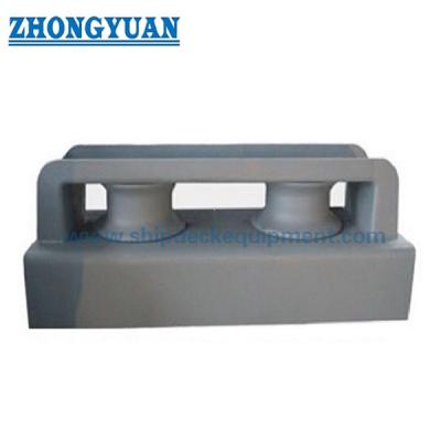 China 150–450 mm Closed Type Two-Roller Shipside Fairlead for Ship Mooring Equipment for sale