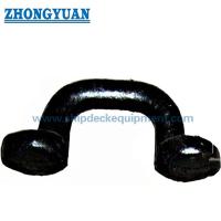 China JIS F3410 Type E  Forging Steel Oval Eye Plate O Ring Ship Mooring Equipment for sale