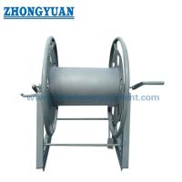 China 13-32mm Steel Wire Rope Reel with Removable Handle | Manual Wire Rope Storage on Ship Deck for sale