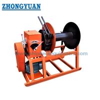China 39–48mm Electric Steel Wire Rope Reel | CB3048-B Single Drum Marine Rope Storage for Ship Deck Equipment for sale