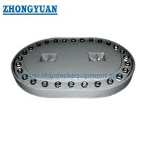 China ISO 5894 Type CO Recessed Multi Bolts Manhole Cover Marine Outfitting for sale