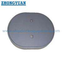 China ISO 5894 Type DO Multi Bolts Manhole With Recessed Top Cover Marine Outfitting for sale