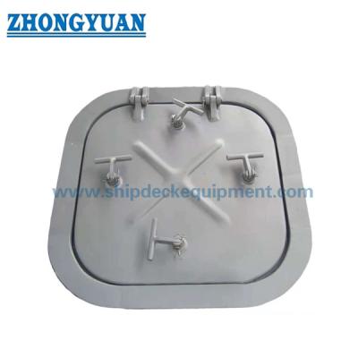 China CB/T 3728 Type D Flush Weathertight Small Hatch Cover With Dogs Marine Outfitting for sale