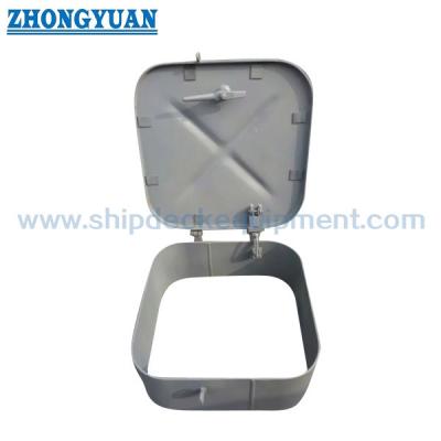 China CB/T 3728 Type F None Weathertight Small Steel Hatch Cover with Dog Marine Outfitting for sale