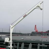 China 0.2–0.8T Movable Garbage Davit | Ship Deck Cargo Hold Lifting Equipment for sale