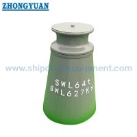 China CB/T 436 Type B Ship Pedestal Roller Fairlead With Cleat Ship Towing Equipment for sale