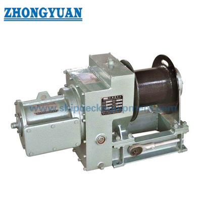 China ISO7364 Electric Motor Driven 10/16 Kn Marine Accommodation Ladder Winch Ship Deck Equipment for sale