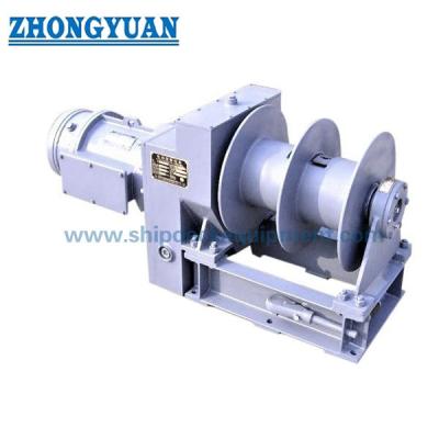 China 10–20kN Marine Pilot Ladder Winch ISO 7364 Electric Driven | Ship Deck Pilot Ladder Handling Equipment for sale