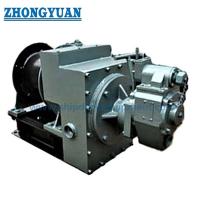 China 10–30kN Marine Accommodation Ladder Winch, ISO 7364 Pneumatic, for Tankers & Offshore Use for sale