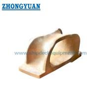 China Casting Steel Closed Chock Material ASTM A27-70-36 Ship Mooring Equipment for sale