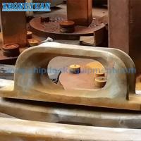 China Casting Steel Closed Chock Material ASTM A27-70-36 Ship Mooring Equipment for sale